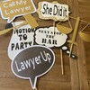 Law School Graduation Prop Set, Law Party, Law School Party, Lawyer ...