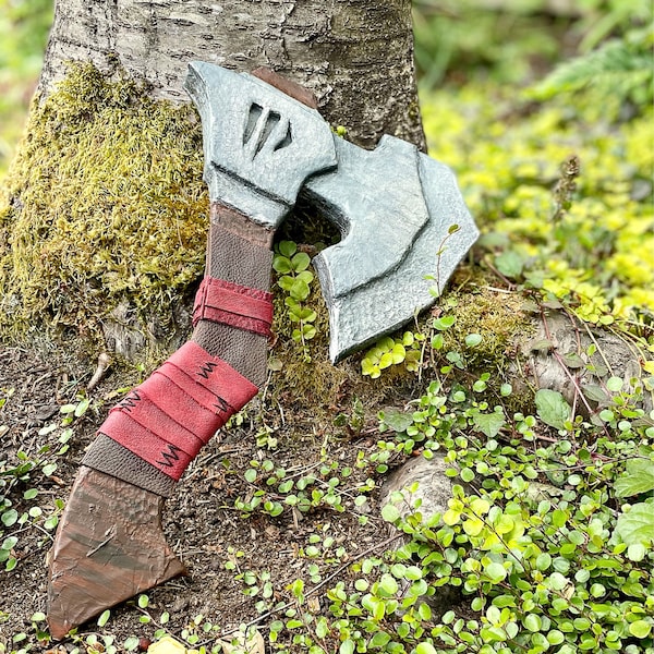 Goblin Choppa || PDF Printable Pattern Cardboard Axe, Recyle DIY Craft ...