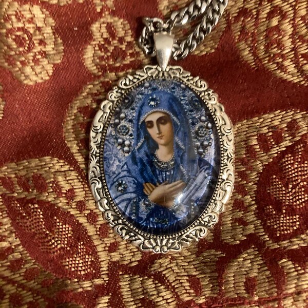 Our Lady of Beauraing, the Virgin With the Golden Heart Art DIGITAL ...