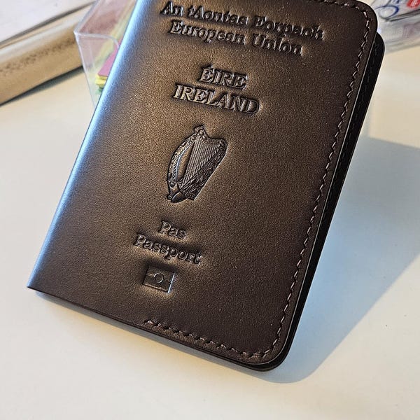 Leather Holder for Spanish Passport, Spain Passport, Gift for Treveler ...
