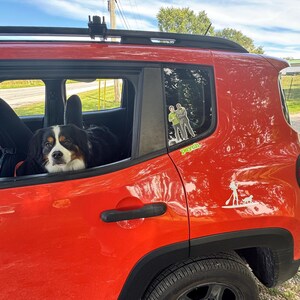 Moon and Star Shower Falling Stars Vinyl Decal Falling Stars Decal Moon ...