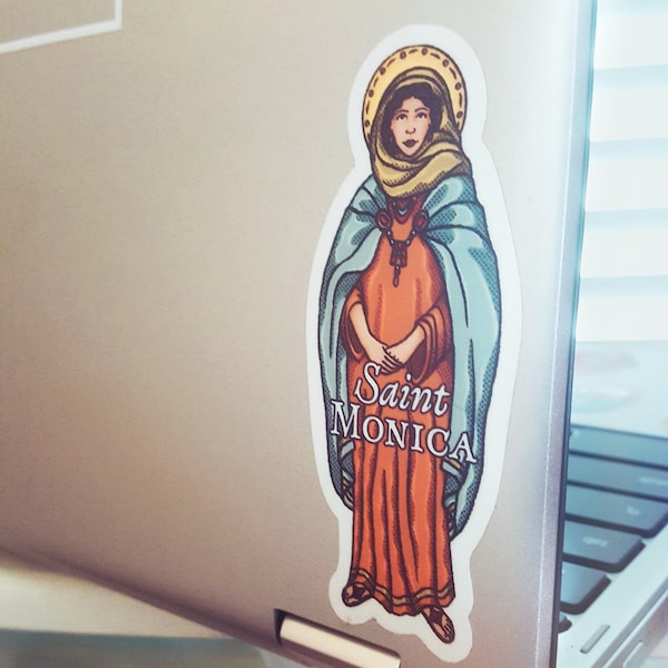 Catholic Saints 4 Inch Individual Die Cut Vinyl Stickers Peel & Stick ...