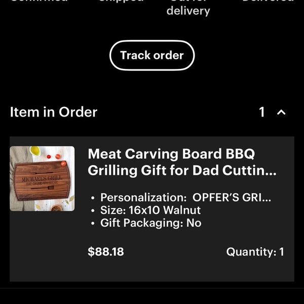 Meat Carving Board BBQ Grilling Gift for Dad Cutting Board Personalized ...