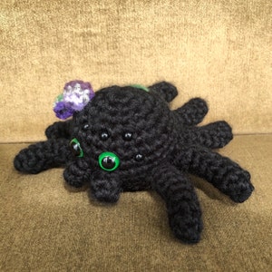 PATTERN: Jesse the Jumping Spider Crochet Spider Pattern Amigurumi ...