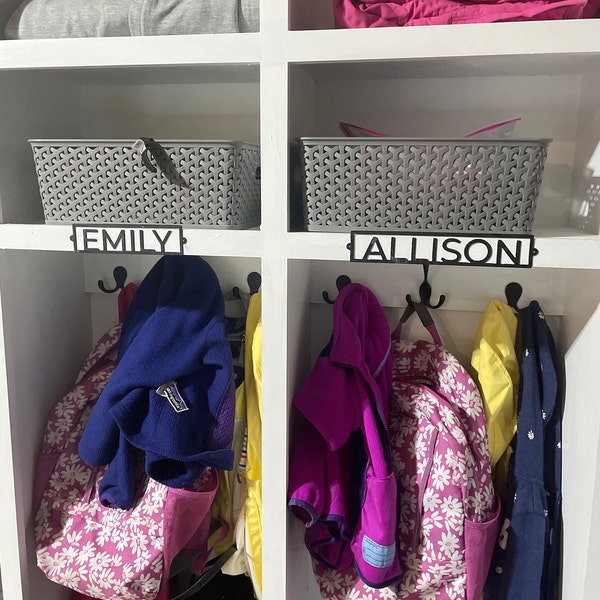 Small Locker Metal Names Entry Decor Name Locker Name Tree Hall Small ...