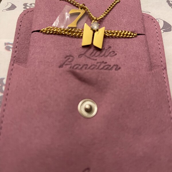 BTS OT7 Stainless Steel Necklace | Gold and Silver Jewelry - Etsy