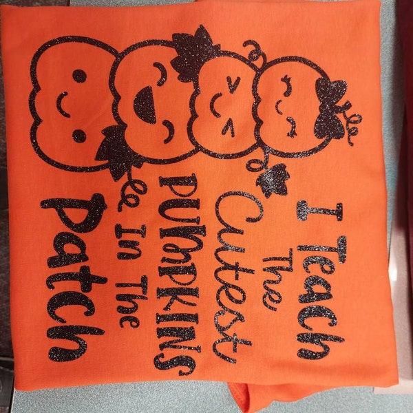 I Teach the Cutest Pumpkins in the Patch SVG PNG DXF | Cute Teacher ...