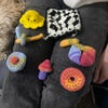 Crochet Keychain Fidget Toy PATTERN BUNDLE of 4 Different Toys. Make ...