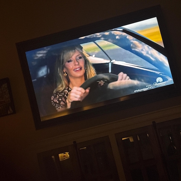 New Custom TV Frame for ANY Television From Flatscreen Framing , Wood ...
