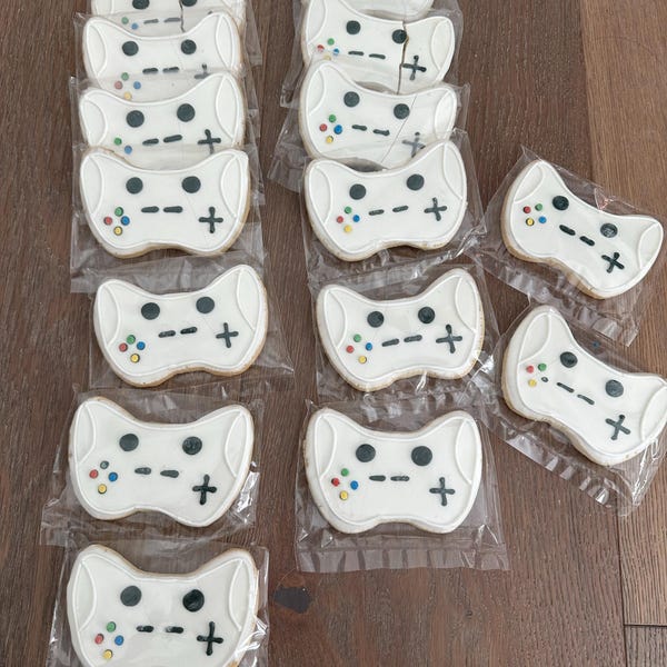 Video Game Controller Cookies (1 Dozen) - Etsy