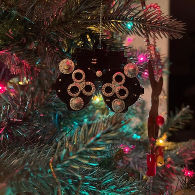 Phoropter Christmas Ornament, Optometry Ornament, Optometrist, Eye ...