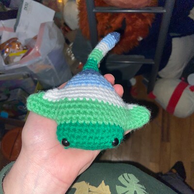 Custom Crochet Amigurumi Stingrays, LGBTQ Pride, Made to Order - Etsy