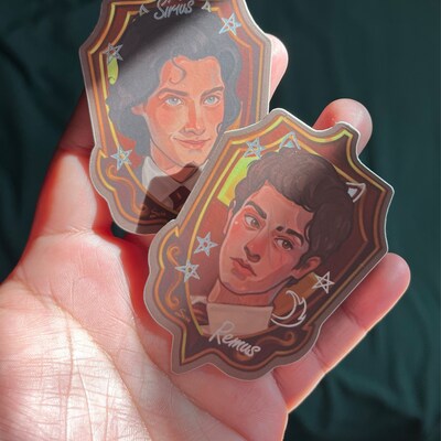 Regulus Black HP Marauders Broken Mirror Matte Poster Print - Etsy