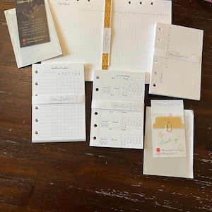 Happy Planner Micro Notes 3 X 4 Disc Planner Daily, Weekly Printed ...