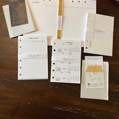 Happy Planner Micro Notes 3 X 4 Disc Planner Daily, Weekly Printed ...