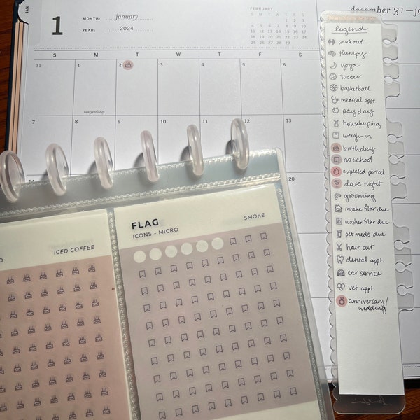 The Secret Printable Planner Dashboard Minimal Planner Dashboard ...