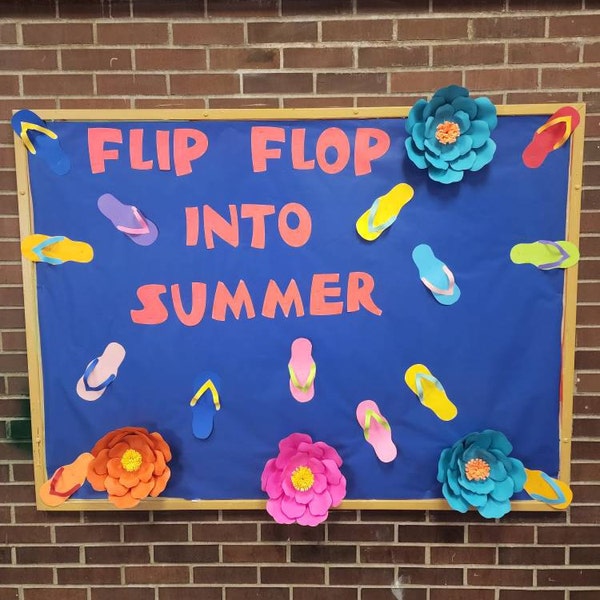 Teachers School Summer Bulletin Board for Preschool Classrooms/cutouts ...