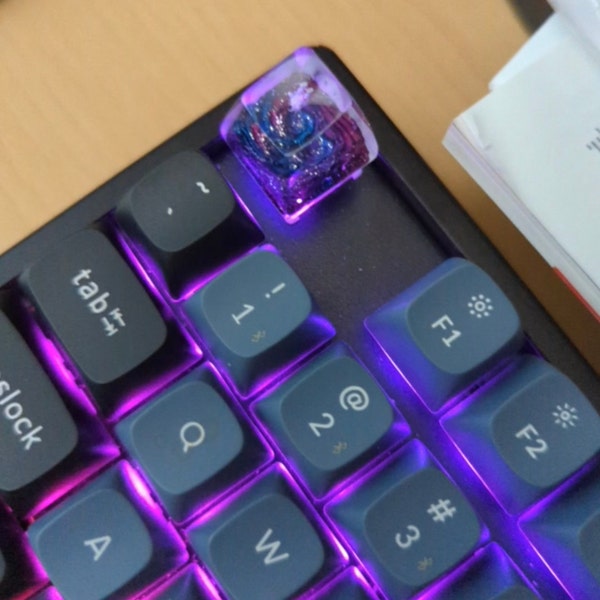 Astronaut Resin Artisan Keycap, Galaxy Spacebar Keycaps, Interstellar ...