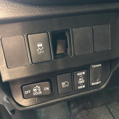 Toyota Tacoma 3RD Gen Switch Panel Modeled for Switchpros SP9100 8 ...