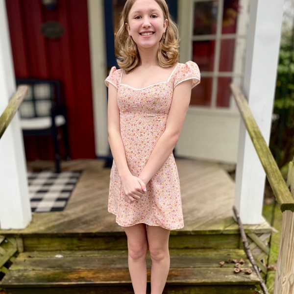 Godet Dress Sewing Pattern PDF | Instant Download | Print at Home ...