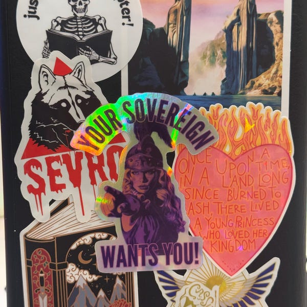 Holographic Sovereign Sticker, Red Rising Sticker, Red Rising Merch ...