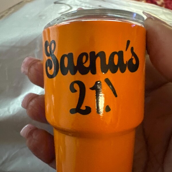 Personalized Stainless Steel Mini Shot Glass Tumbler 3oz - Etsy