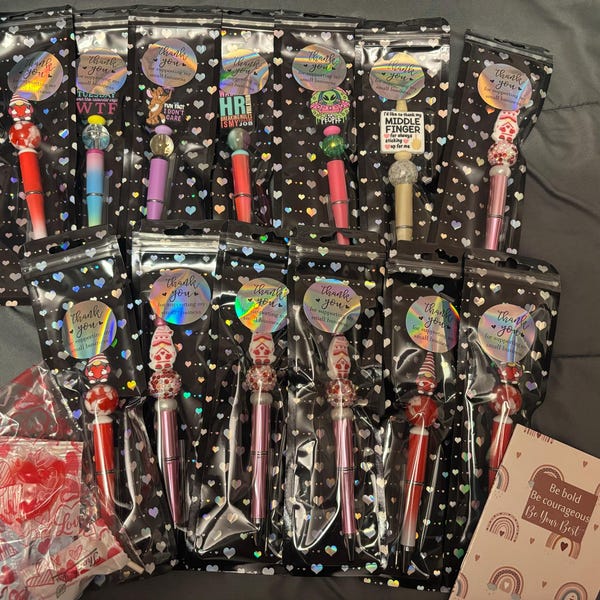 Frog Pen, Cute 3D Beaded Frog Pen, Bestseller, Cute Frog Pen, Animal ...