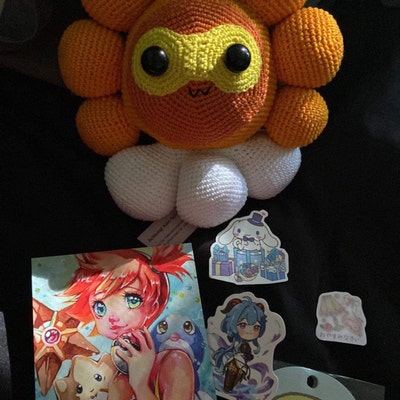 Amigurumi Pokemon Formeo / Castform Sonne häkeln crochet doll - Etsy.de