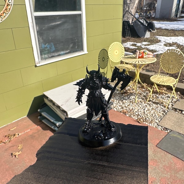 Legendary Ancient Bronze Dragon Figurine B Premium Dnd Miniature Mini ...