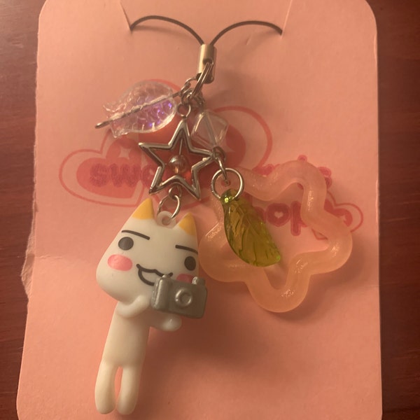 Cute Trinket Keychains / Bag Charms Kawaii Gacha Japanese Food Charm ...