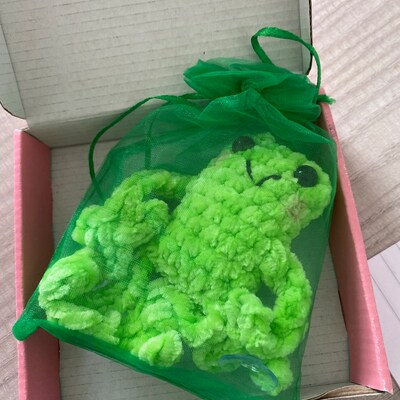 Crochet Fluffy Worry Worm Plush Anxiety Toy - Etsy UK