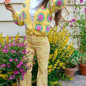 Daisy Sweater PDF CROCHET PATTERN Download | Etsy