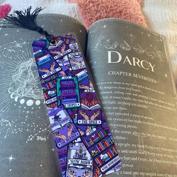 Fantasy Dragon Bookmark, Handmade Bookmark, Fantasy Reader Bookmark ...
