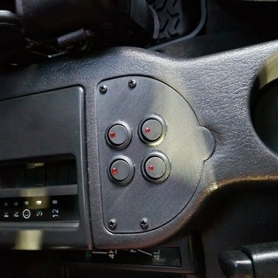 Jeep Wrangler TJ LJ Stepped Switch Panel Fits 6 OEM & 4 Carling ...