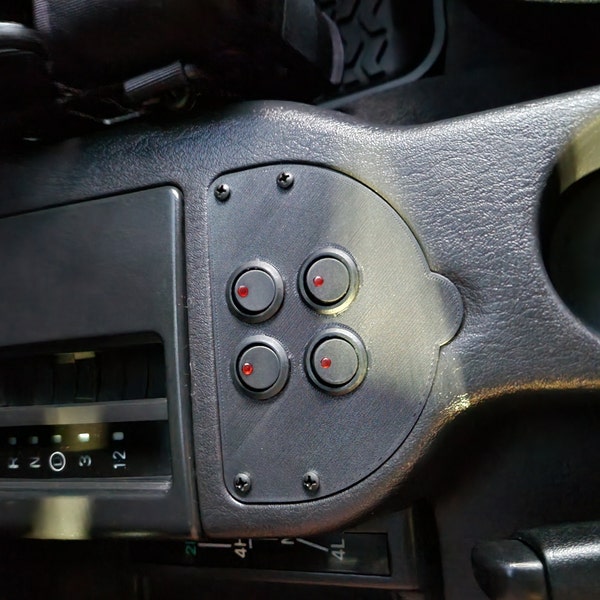 Jeep Wrangler TJ - LJ Stepped Switch Panel Fits 6 OEM & 4 Carling ...