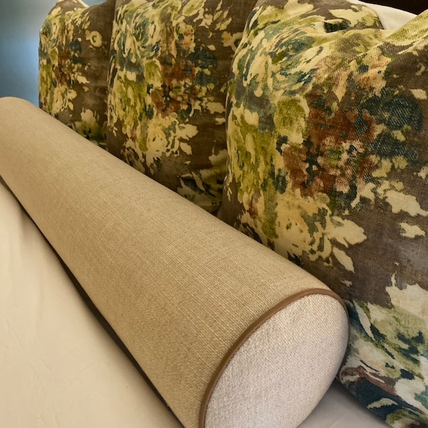 Any Size Bolster/daybed Custom Bolster/premium Velvet/queen Bolster ...