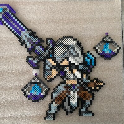 Perler Bead Pokemon Keychain pikachubulbasaurcharmandersquirtle ...