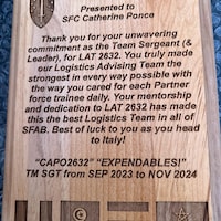 Engraved Picture Wallet Card, Front & Back Engraving, Photo Personalized Card, Military ...