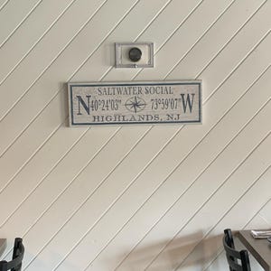 Nautical Flag Welcome Sign, Coastal Wall Decor Sign, Vintage Nautical ...