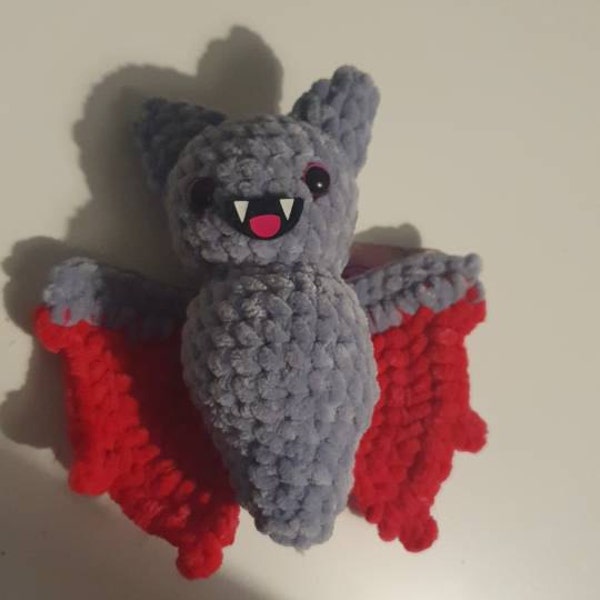 Crochet Amigurumi Small Bat Pattern Crochetgrove, Crochet Bat, Small ...