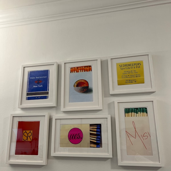 Personalized and Customizable Match Digital Prints (8-12 Matches) - Etsy