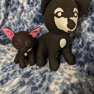 French Bulldog Plushy Toy Sewing Pattern, Tutorial DIY Stuffed Toy ...