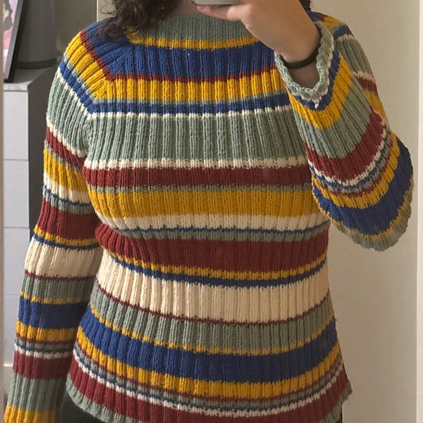 KNITTING PATTERN: Hug Me Tight Sweater - Etsy