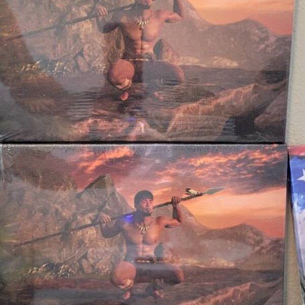 Atabey Portrait, Taíno Mural Art, Taino Art - Etsy