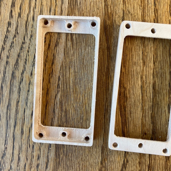 Beautiful Flamed Maple Humbucker Pickup Mounting Rings - (set of 2) - Etsy
