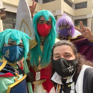 KDA All Out Akali Tiger Helmet HTV Face Mask made to Order - Etsy