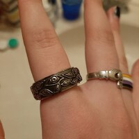 Dragon Evil Wing Ring Adjustable Open Band Matching Ring for - Etsy Canada