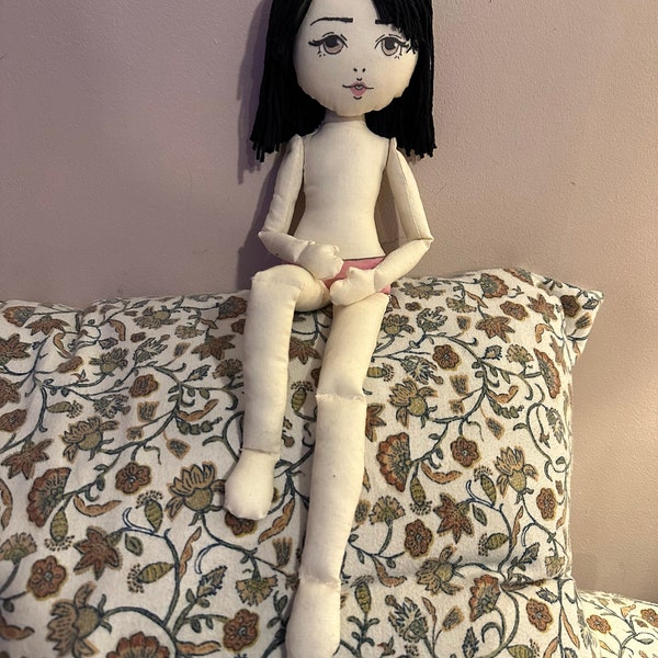 La Lune Posable Doll Pdf Pattern - Etsy