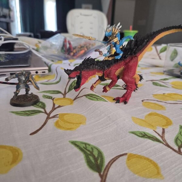 Alpha Carnadon by Clay Beast Creations | Tabletop RPG Miniature Figures ...