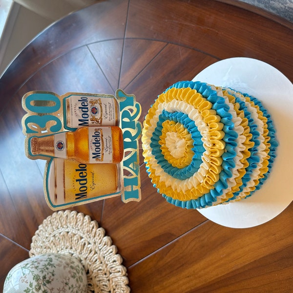 Modelo Cake Topper - Etsy